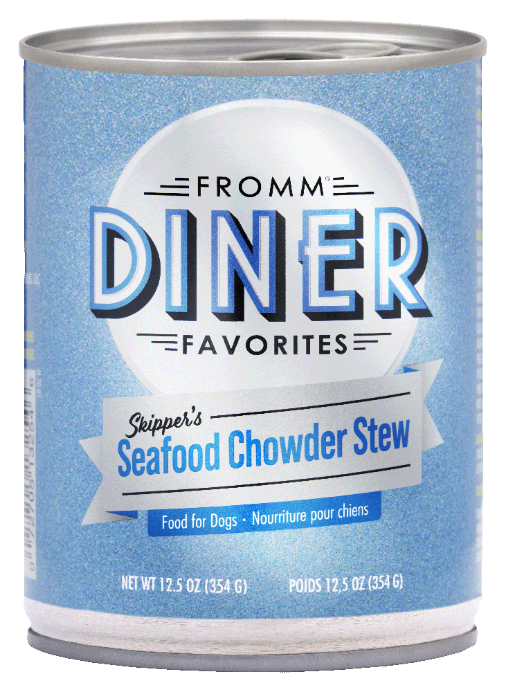 Fromm Diner Favorites Skipper’s Seafood Chowder Stew Dog Food ...